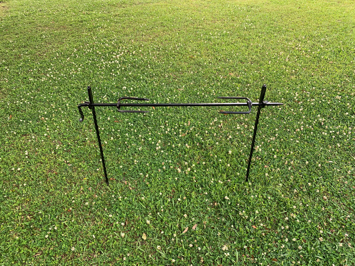 Roasting Spit/ Pot Rack – Old Town Blacksmith and Supply